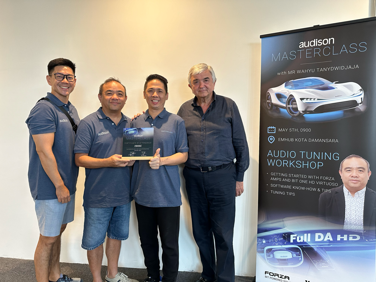 Audison Masterclass 1.0 – Playbox Malaysia